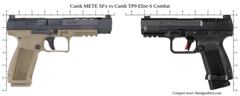 Canik METE SFx Vs Canik TP9 Elite S Combat Size Comparison Handgun Hero