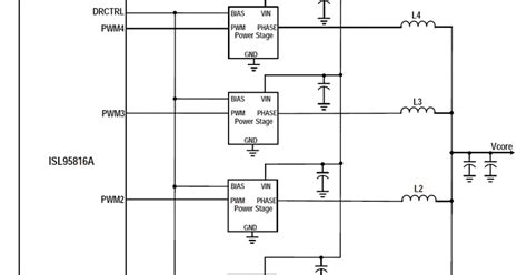 Isl95816a 4 Phase Pwm Controller For Vr125 And Vr126 Cpus Renesas