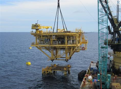 Chevrons Successful Reuse Of Wellhead Platforms Topside Making A Historic Milestone In The