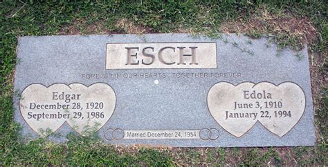 Edgar Robert Esch 1920 1986 Find A Grave Memorial