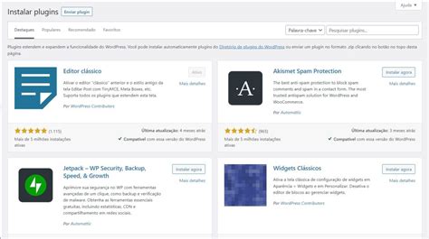 Como Adicionar Plugins No Wordpress Passo A Passo