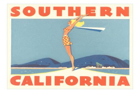 Lisa Freemont Pages Vintage Travel Posters California