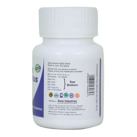 Keva Calcium Plus Tablets 100 Tablets Uniherbs India