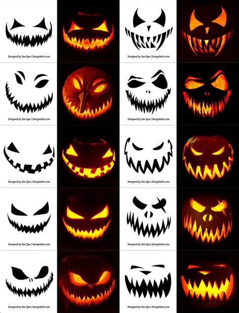 Scary Pumpkin Face Templates Web Learn To Carve The Perfect Pumpkin This Halloween With Our
