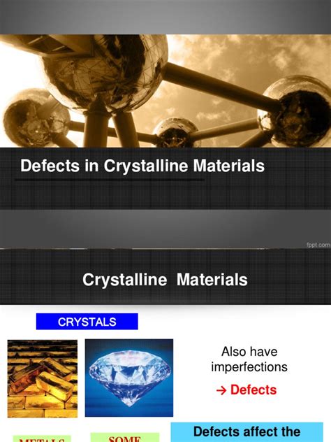 05 Defects In Crystalline Solids Pdf Pdf Dislocation Crystallographic Defect