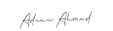 86 Adnan Ahmad Name Signature Style Ideas Super Name Signature