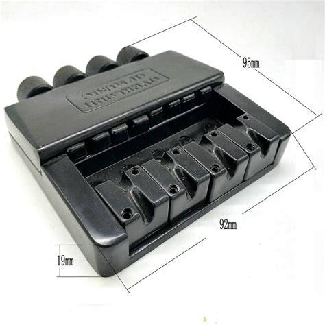 1 Set 4 String Headless Bass Guitar Bridge System Vicedeal