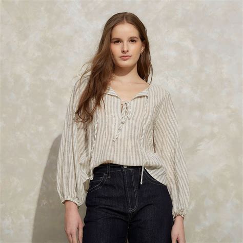 Sybilla Blusas Manga Larga Algodón Mujer Sybilla