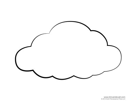 Cloud Drawing Template At Donald Hammond Blog