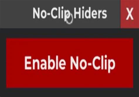 hide body script no clip roblox scripter
