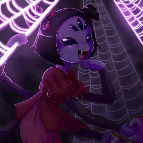 Undertale传说之下muffet（蜘蛛娘）的美图收集1 哔哩哔哩