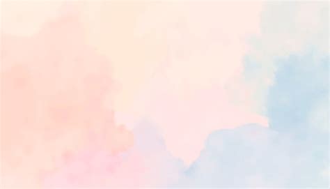 수채색 파스텔 배경 Ai 생성 이미지