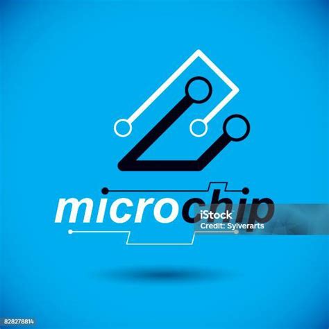 기술 통신 자동 제어 요소입니다 벡터 추상 회로 보드입니다 전자 마이크로프로세서 기호입니다 3차원 형태에 대한 스톡 벡터 아트 및 기타 이미지 Istock