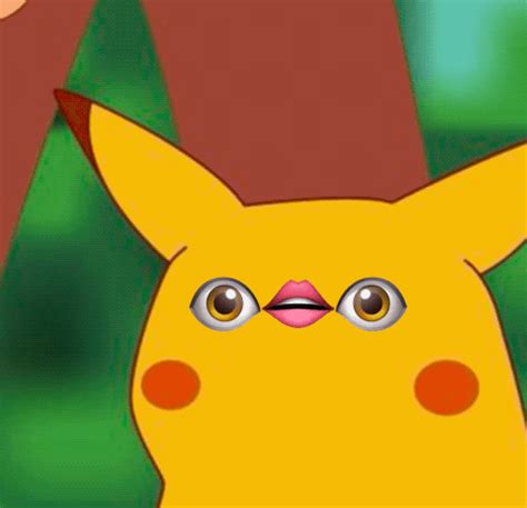 Pikachu Surprised