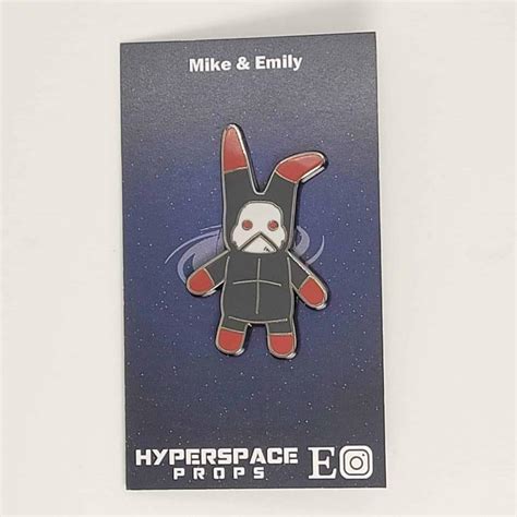Lula Tooka Doll Hard Enamel Pin Hyperspace Props