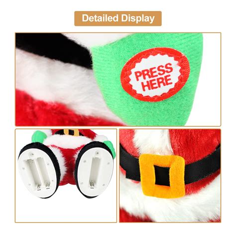 Singing Hip Shaking Santa Toys Maxoutlet