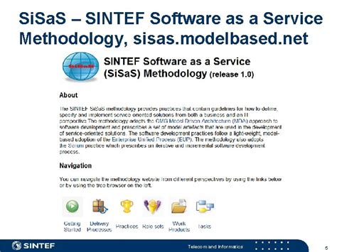 Inf 5120 Modellbasert Systemutvikling Modelbased System Development Lecture