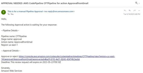 Aws Codepipeline Deployment With A Manual Approval Dev Community