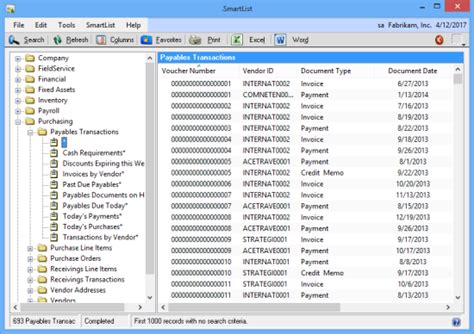 microsoft dynamics gp 2013 smartlist fixed width left pane azurecurve