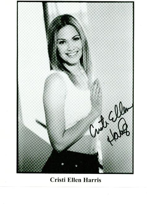 Cristi Ellen Harris 8 X 10 Celebrity Photo Autograph At Amazons