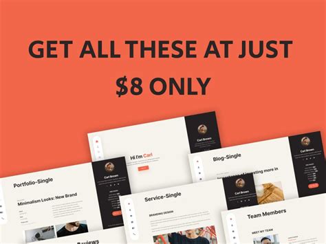 Carl Free Bootstrap HTML CSS Website Template For Portfolio TemplatesJungle