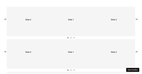 React Glider Carousel Examples Codesandbox