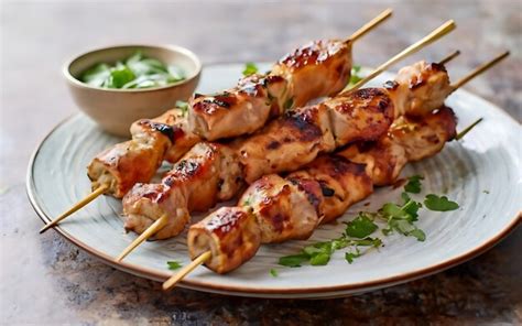 Premium Photo Capture The Essence Of Souvlaki In A Mouthwatering Food