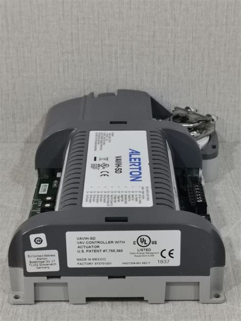 Alerton Vavih Sd Vav Controller With Actuator Bacnet 50027209 001 Rev F New Open Box Orbit