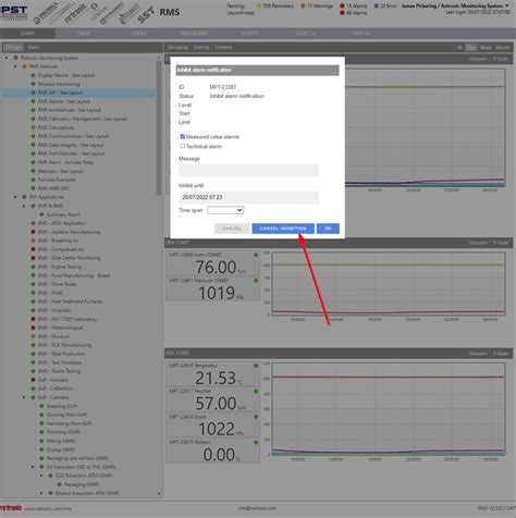 software overview rms monitoring software working with the rms