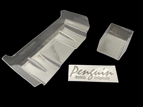 Double Rear Wing Insert For The Gentoo Wing And Aerox Trident Penguin