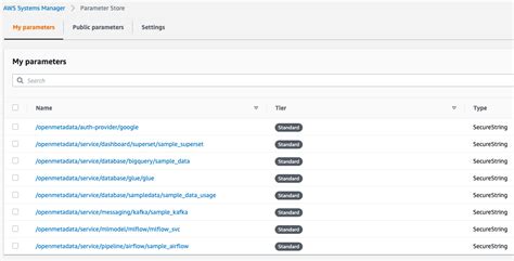 aws systems manager parameter store