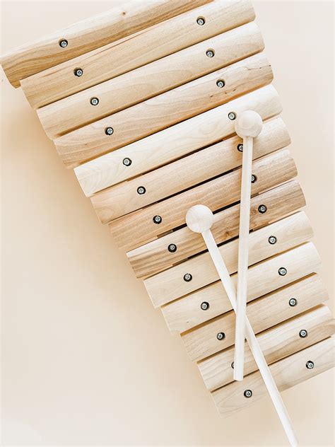 Homemade Wooden Xylophone