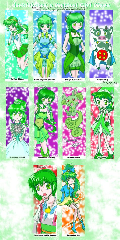 Magical Girl Meme By Voicelesss On Deviantart