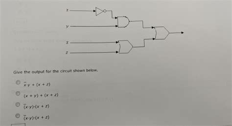 solved discrete math for it give the output for the circuit