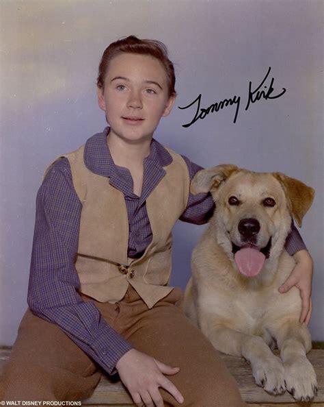 Tommy Kirk 1941 2021 Old Yellar In Person Signed Photo Etsy