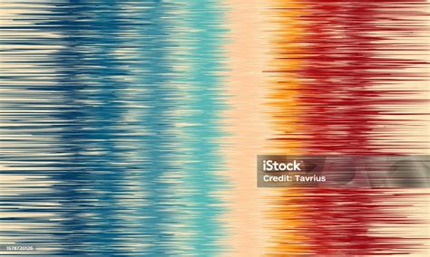 추상적인 디지털 수채화 그림 줄무늬 브러시 패턴 배경 보헤미안 카무플라쥬 스트로크 타이 다이 바틱 표면 인쇄를 위한 Ombre 그라디언트 다색 Ikat 그라디언트 타일