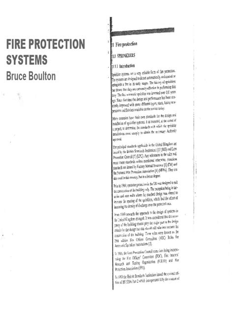 Fireprotectionsystem Bruceboulton Pdf