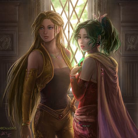 Ff6 Terra And Celes By Dicesms On Deviantart