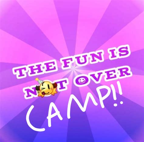 Create A The Fun Is Not Over Camp Tierlist Tier List Tiermaker