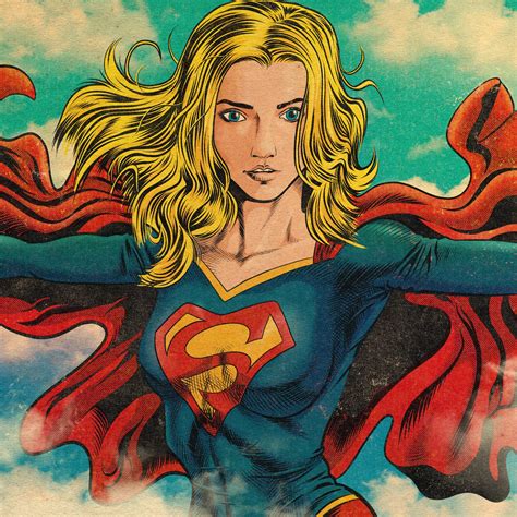 Supergirl R Illustration