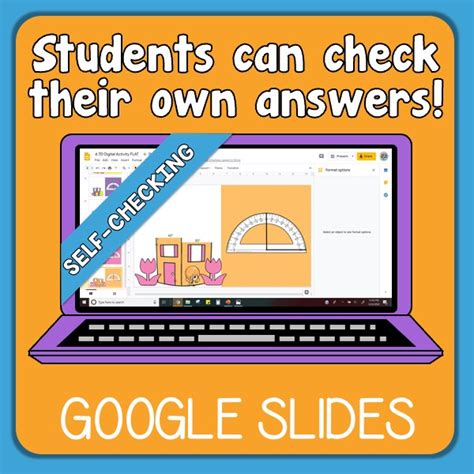 Drawing Angles Using A Protractor Google Slides Activity For Students Digital Google Slides