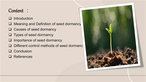 Seed Dormancy Vishalpptx