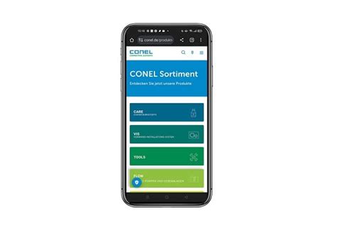 Conel Entwickelt Neue Mobile Website Version Si