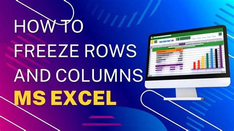 Excel Trick Freeze Rows And Columns For Maximum Efficiency Youtube