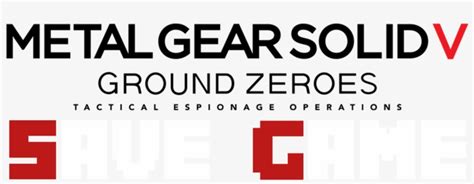 Metal Gear Solid 5 Logo