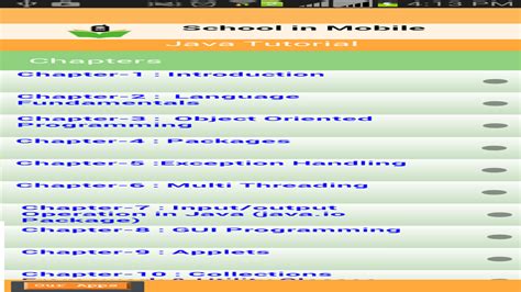 Java Programming Tutorial App On Amazon Appstore