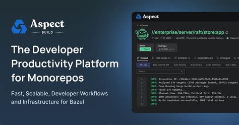 Aspect Build On Linkedin Aspect Build Streamline Monorepos And Accelerate Workflows