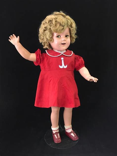 Lot 27 Ideal Composition Flirty Shirley Temple