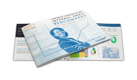 corporate communications internal email benchmarks for 10 industry