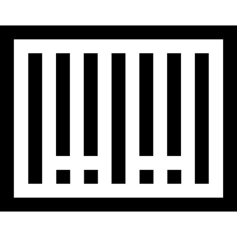 Barcode Basic Straight Lineal Icon